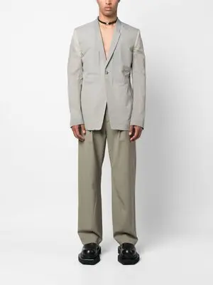 Rick Owens Single-breasted Blazer