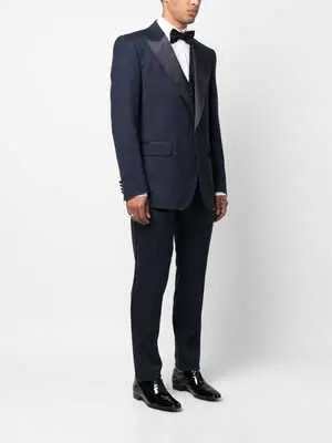 Dolce & Gabbana Tuxedo-style Three-piece Suit - Blue