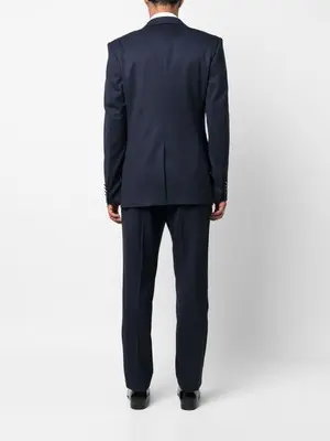Dolce & Gabbana Tuxedo-style Three-piece Suit - Blue