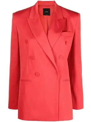Pinko Envers Satin Blazer