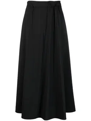 Herno Midi Skirt With Drawstring Waist