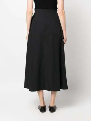 Herno Midi Skirt With Drawstring Waist