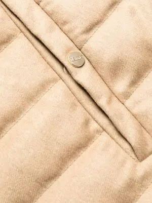 Herno Quilted Jacket With Bow Detail