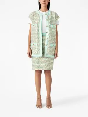 St. John Bouclé Mini Skirt