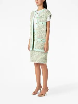 St. John Bouclé Mini Skirt