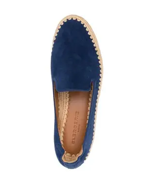Clergerie Calf Suede Slippers