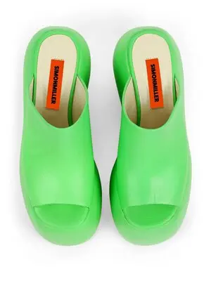 SIMONMILLER Bubble 100mm Wedge Sandals