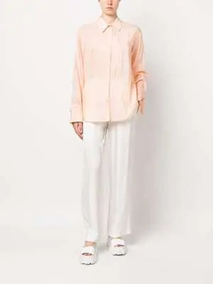 Christian Wijnants Cuff Strap Silk Shirt