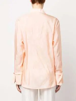 Christian Wijnants Cuff Strap Silk Shirt