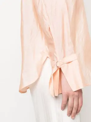 Christian Wijnants Cuff Strap Silk Shirt