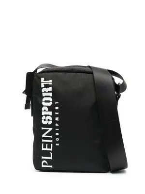 PLEIN SPORT Santa Monica Crossbody Bag - Black