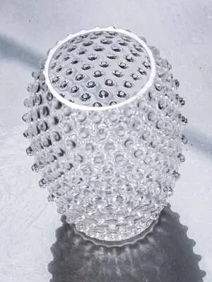 KLIMCHI Hobnail Egg Crystal Vase