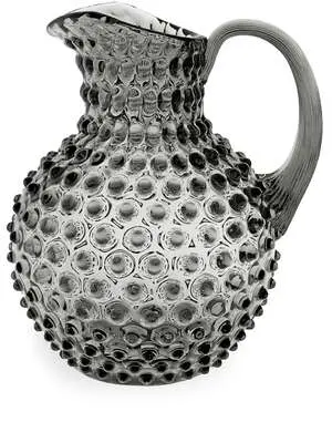 KLIMCHI Hobnail Crystal Jug - Black
