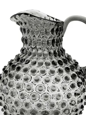 KLIMCHI Hobnail Crystal Jug - Black
