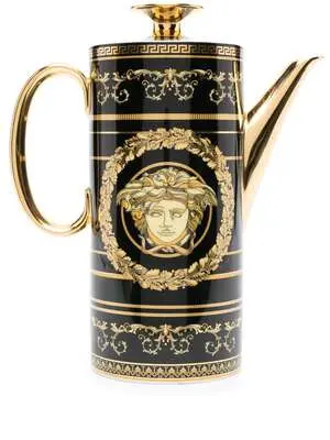 Versace Virtus Gala Coffee Pot - Black