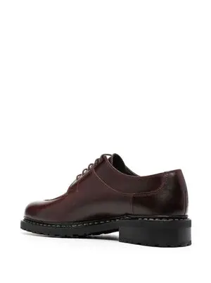Paraboot Almond-toe Leather Derby Shoes