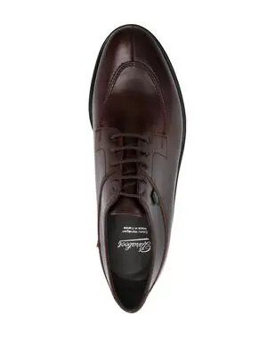 Paraboot Almond-toe Leather Derby Shoes