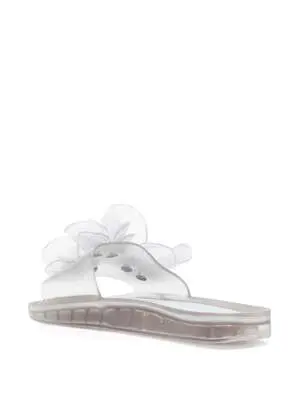 Y/project X Melissa Floral Slides - Neutrals