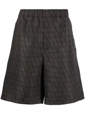 Valentino Garavani Straight Leg Shorts For Men