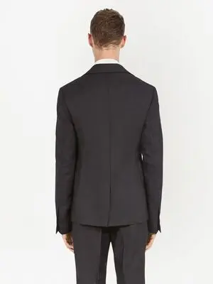 FERRAGAMO Waistcoat-detail Single-breasted Blazer