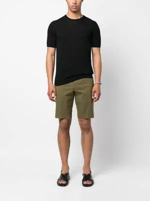 PT TORINO Knee-length Chino Shorts - Green