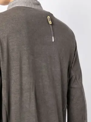 Boris Bidjan Saberi Stand-up-collar Cotton Shirt