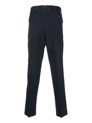 DELL'OGLIO Tapered-leg Tailored Trousers - Blue