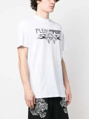 PLEIN SPORT Logo-print T-shirt