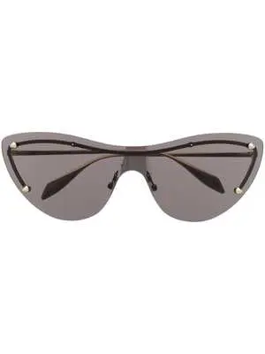 Alexander McQueen Studded Cat-eye Sunglasses - Gold