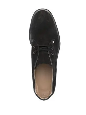 Alexander McQueen Lace-up Suede Boots - Black