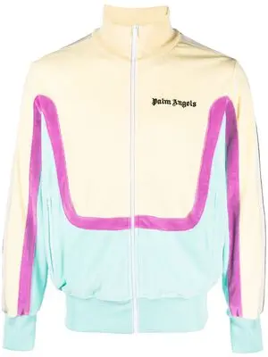 Palm Angels Coour-bock Ogo-print Track Jacket
