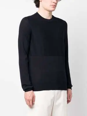 JIL SANDER Crew Neck Jumper - Blue