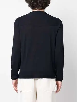 JIL SANDER Crew Neck Jumper - Blue