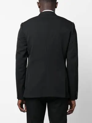 Comme Des Garçons Double-breasted Wool Blazer