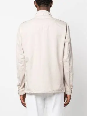 Herno Zip-up Utility Jacket - Neutrals