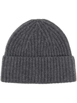 LISA YANG Martigny Knit Beanie - Grey