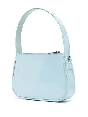 Blumarine Leather Mini Bag - Blue