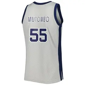 Mitchell & Ness Dikembe Mutombo Georgetown Hoyas 1990/91 Swingman Jersey