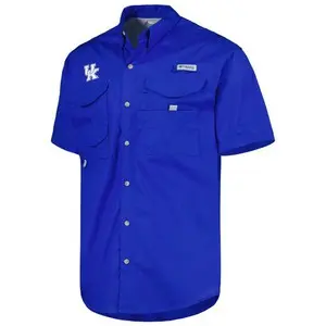 Columbia Kentucky Wildcats Bonehead Button-up Shirt