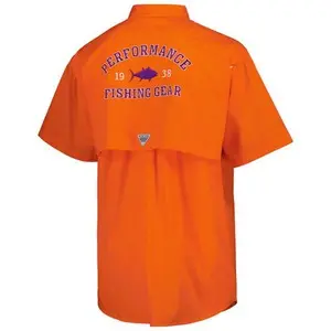 Columbia Clemson Tigers Bonehead Button-up Shirt