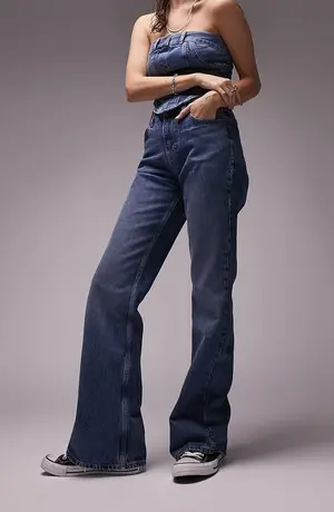 Topshop 90s Flare Jeans