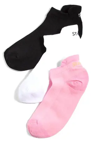 STEMS 3-pack Training Socks - Pink/black/white
