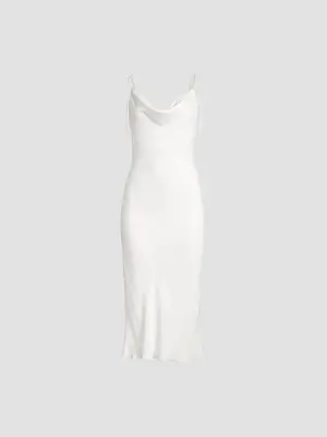 Kiki De Montparnasse Tie Strap Midi Slip Dress