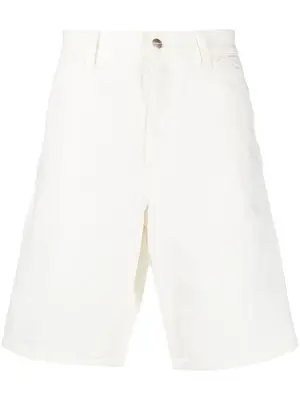 Carhartt Work In Progress Single Knee Bermuda Shorts - White