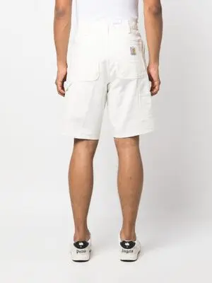 Carhartt Work In Progress Single Knee Bermuda Shorts - White