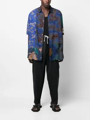 MAGLIANO All-over Graphic-print Patchwork Shirt