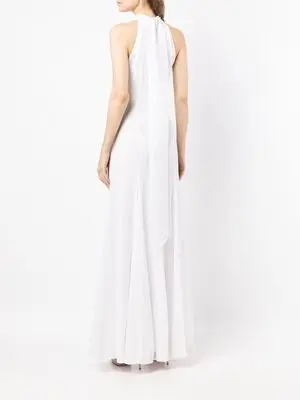 Galvan Fortaleza Draped Gown