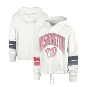 '47 Washington Nationals Harper Pullover Hoodie - Cream
