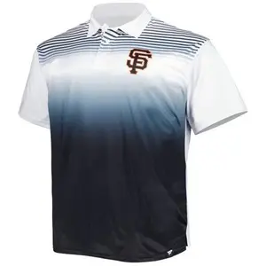 Profile Black San Francisco Giants Big & Tall Sublimated Polo