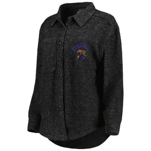 GAMEDAY COUTURE Kentucky Wildcats Switch It Up Tri-blend Button-up Shacket